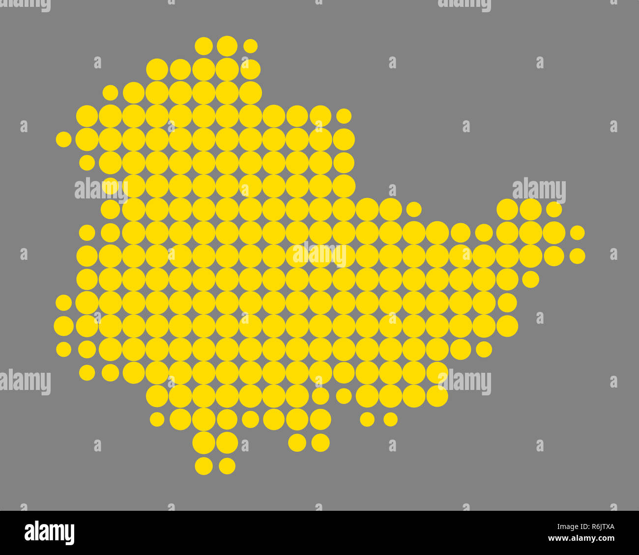 map of thuringia Stock Photo - Alamy