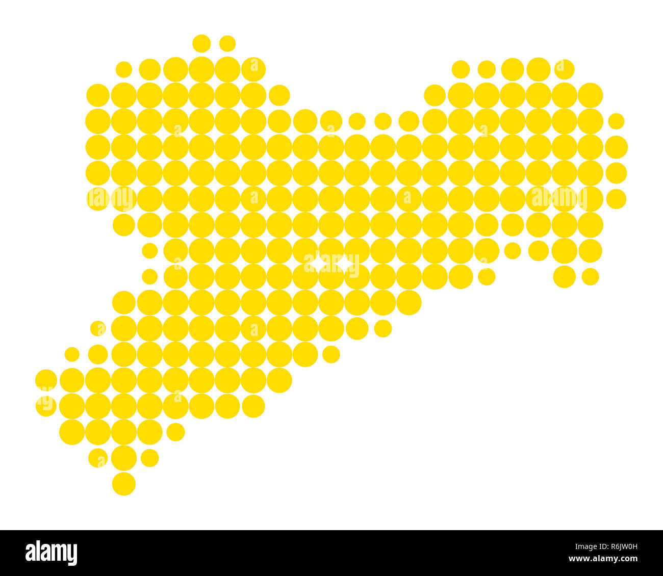 map of saxony Stock Photo - Alamy
