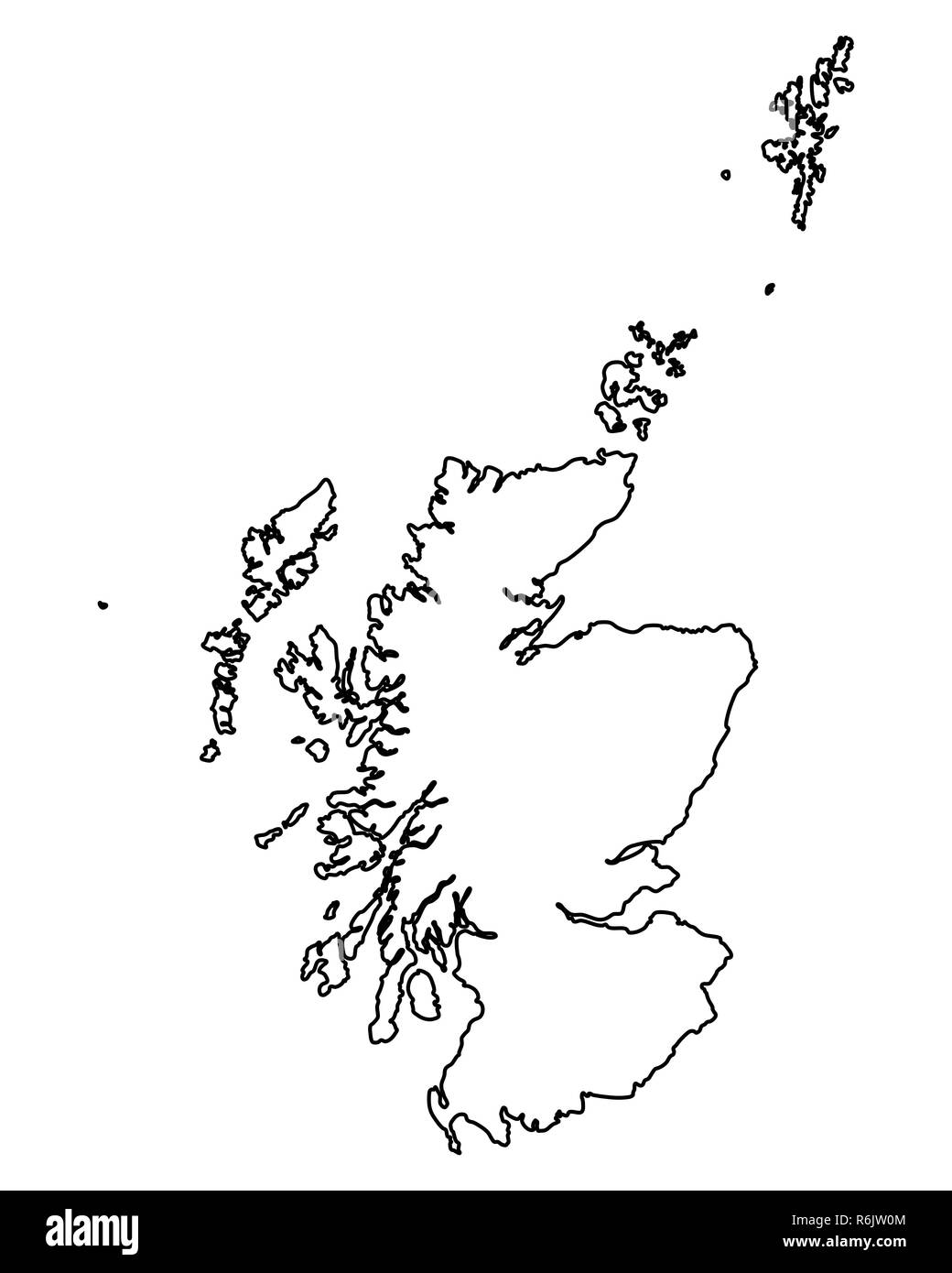 White background scotland Black and White Stock Photos & Images - Alamy