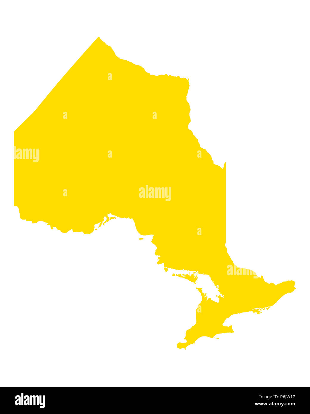 map of ontario Stock Photo - Alamy