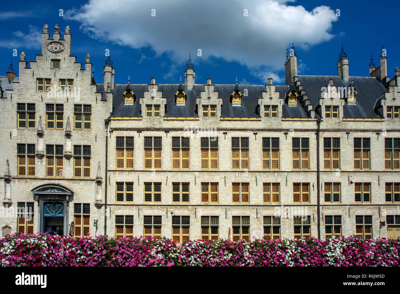 The post building, outside the neo gothic building of General Post ...