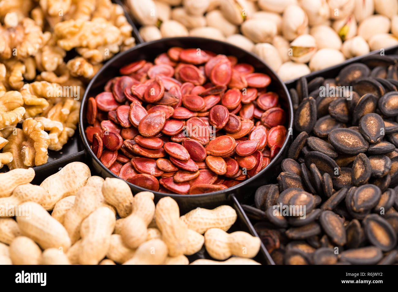 Traditional chinese assorted snack tray Stock Photo - Alamy