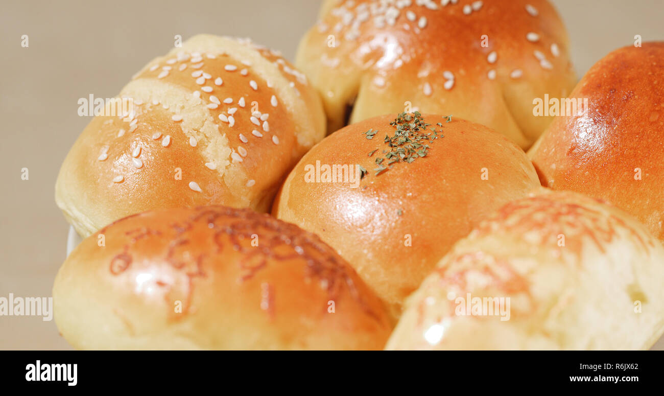 Hong Kong style bread Stock Photo - Alamy