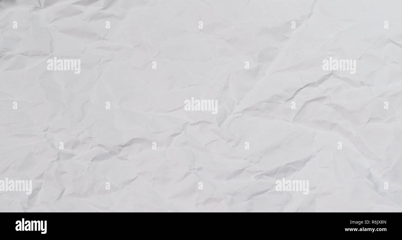 White paper wrinkle background Stock Photo - Alamy