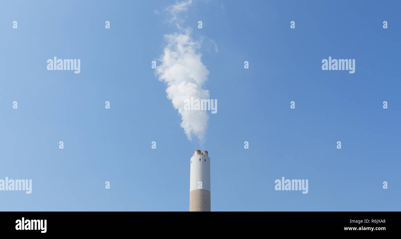 Smoking factory pipes color hi-res stock photography and images - Alamy