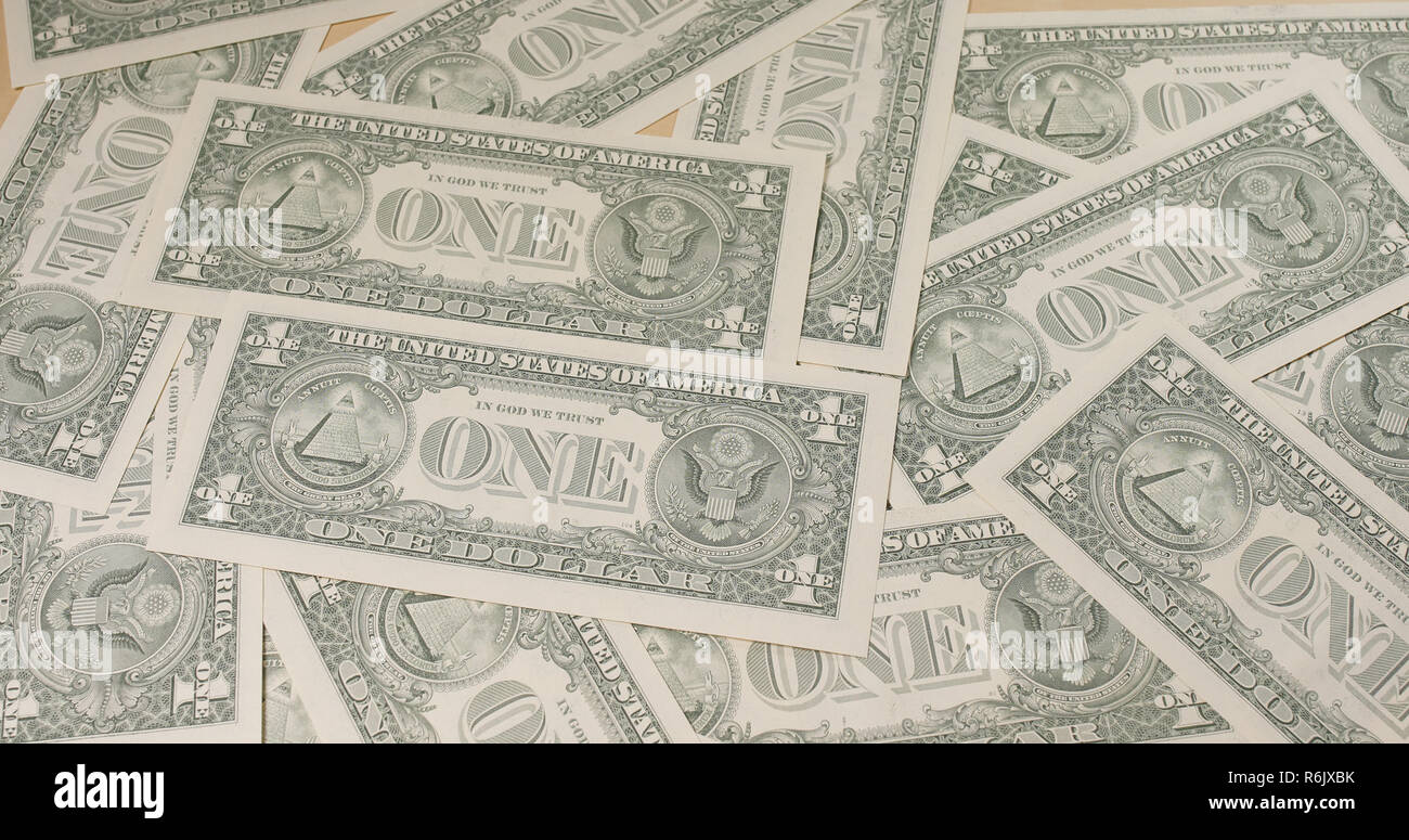 Dollar banknote, currency of United States Stock Photo - Alamy