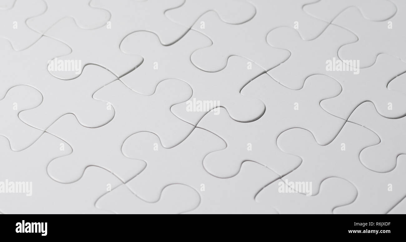 Whole White puzzle Stock Photo - Alamy