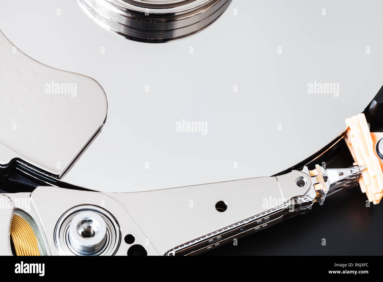 surface of internal 3.5-inch sata hard disk drive Stock Photo - Alamy