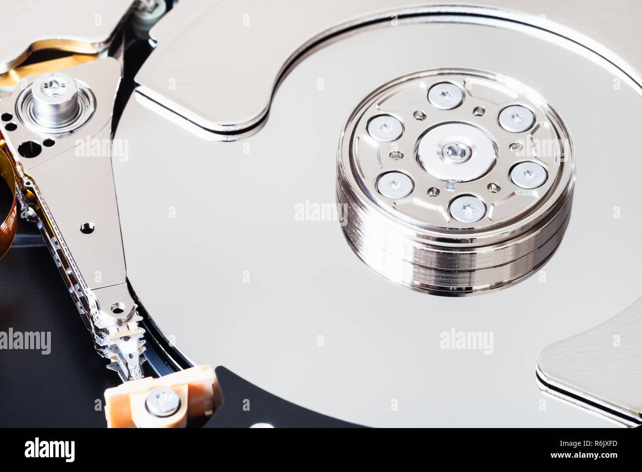 Inside disk drive motor hi-res stock photography and images - Alamy