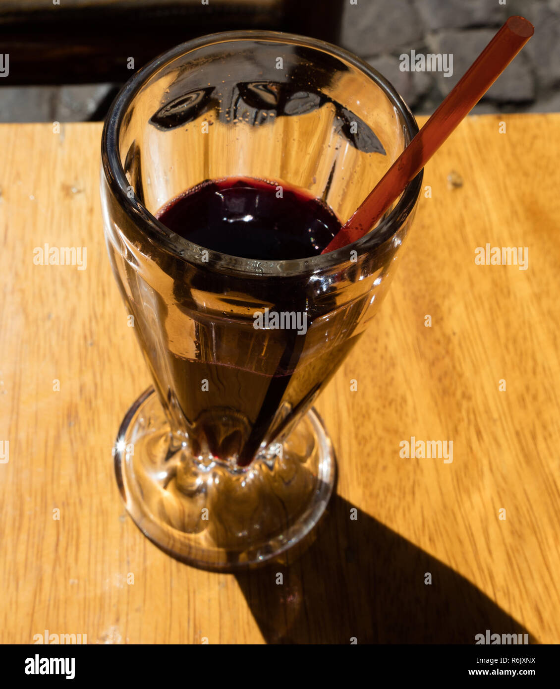 Chicha Morada, Purple corn fresh drink, Peruvian drink Stock Photo - Alamy