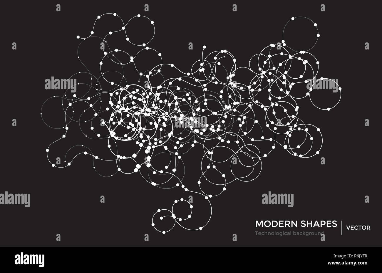 Vector abstract circuit networking blockchain concept Stock Photo - Alamy