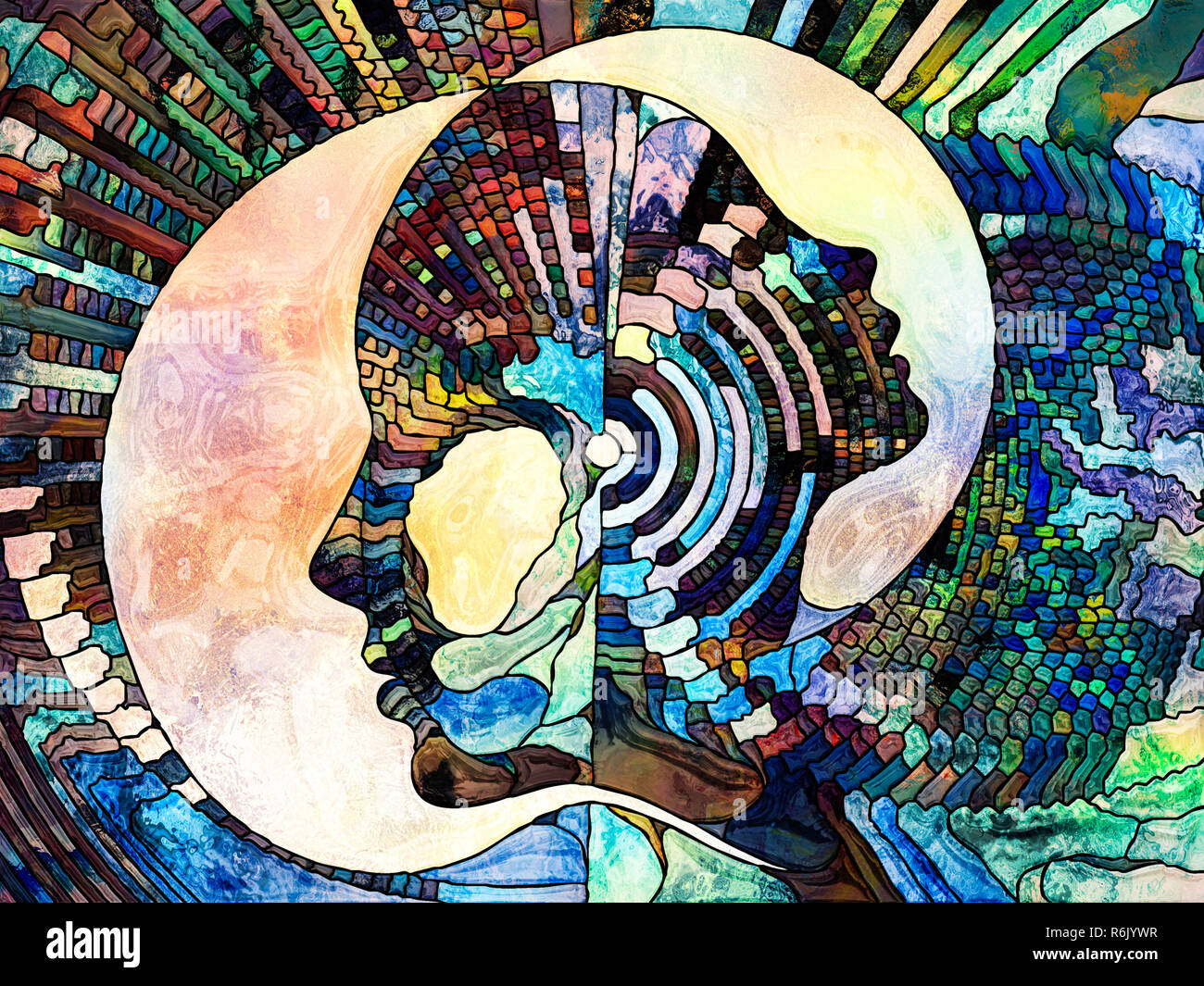 One and Many Stock Photo - Alamy