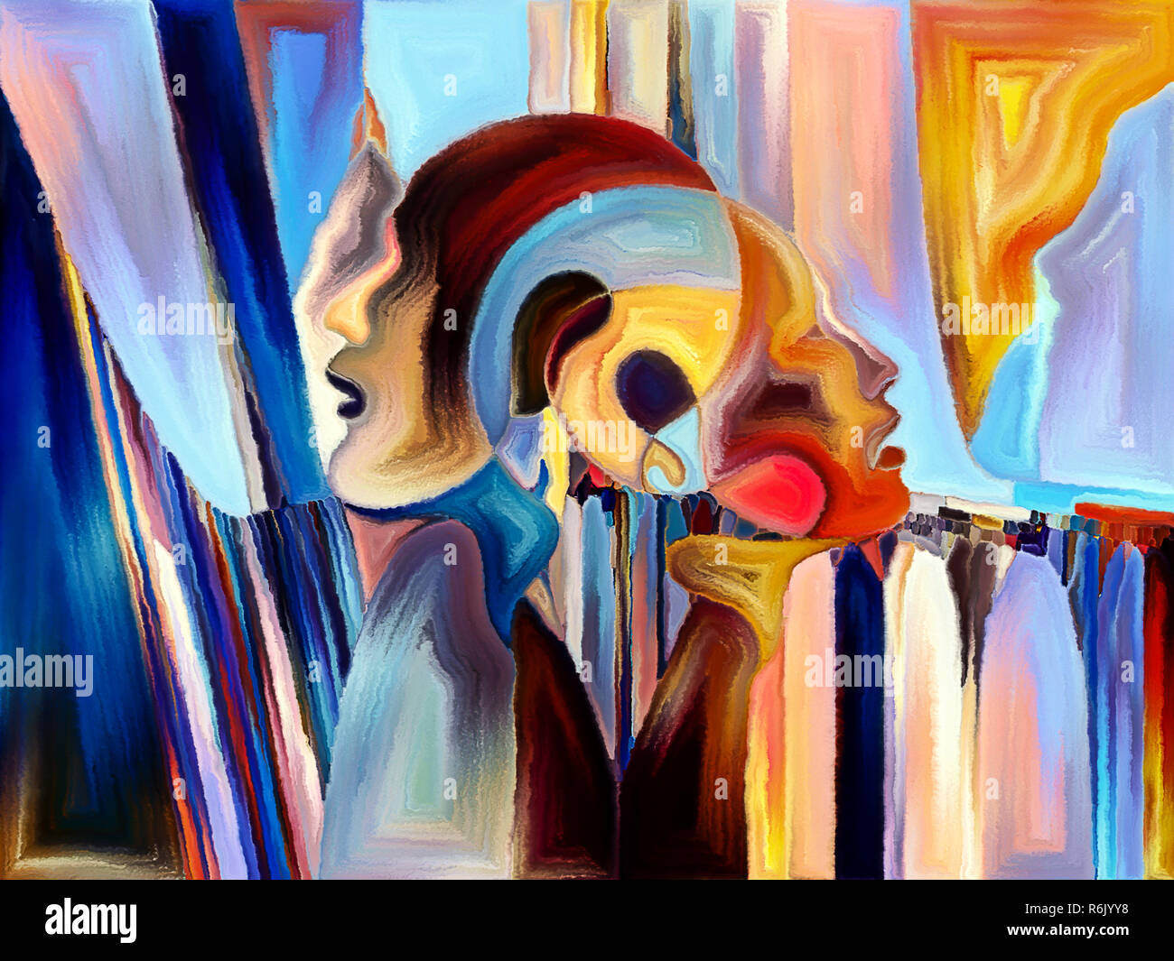 Synergies of Shape Division Stock Photo - Alamy