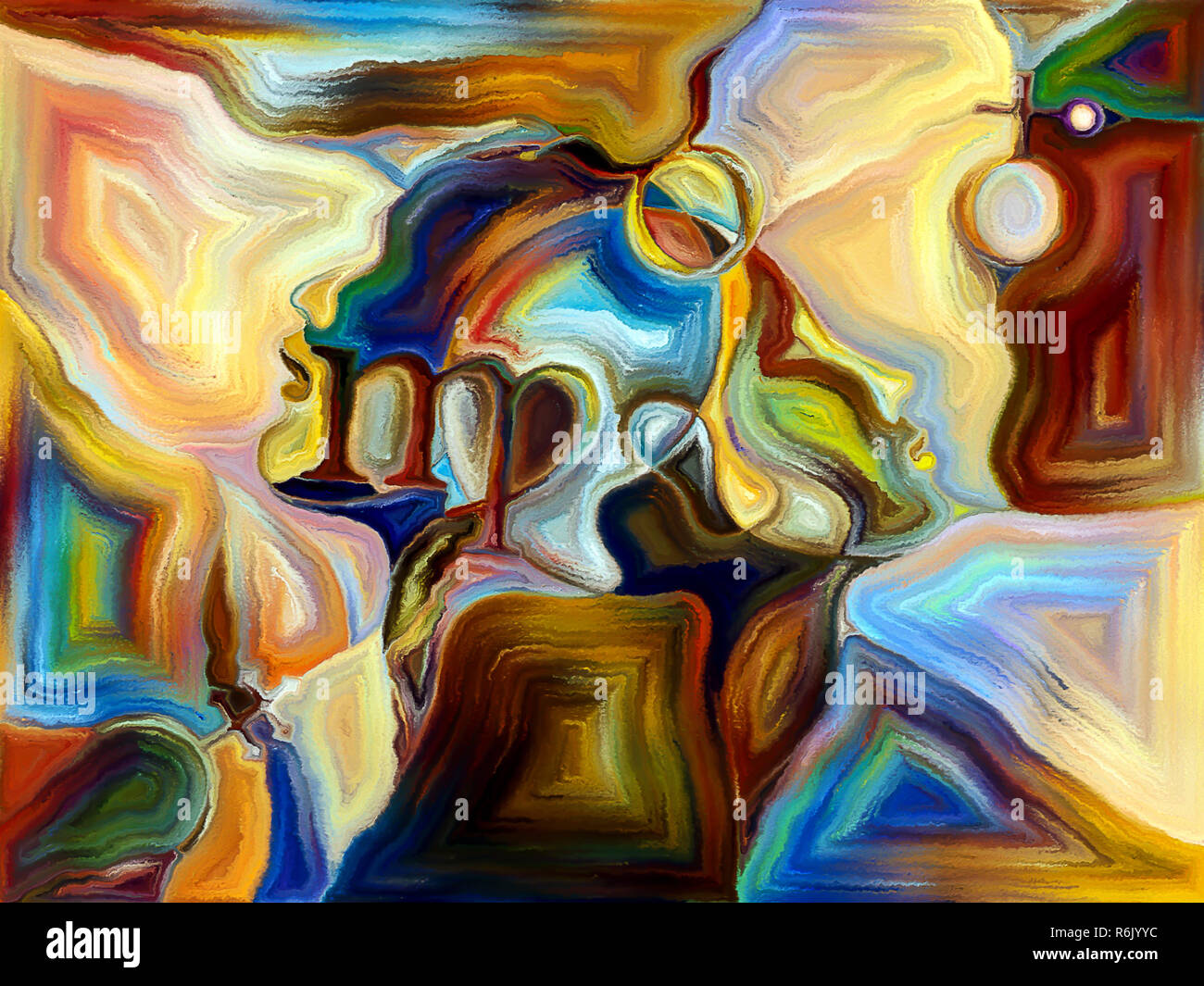Man and His Symbols Stock Photo - Alamy