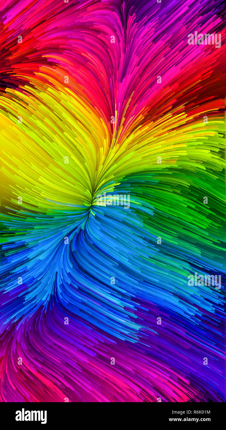 Secrets of Colorful Paint Stock Photo - Alamy