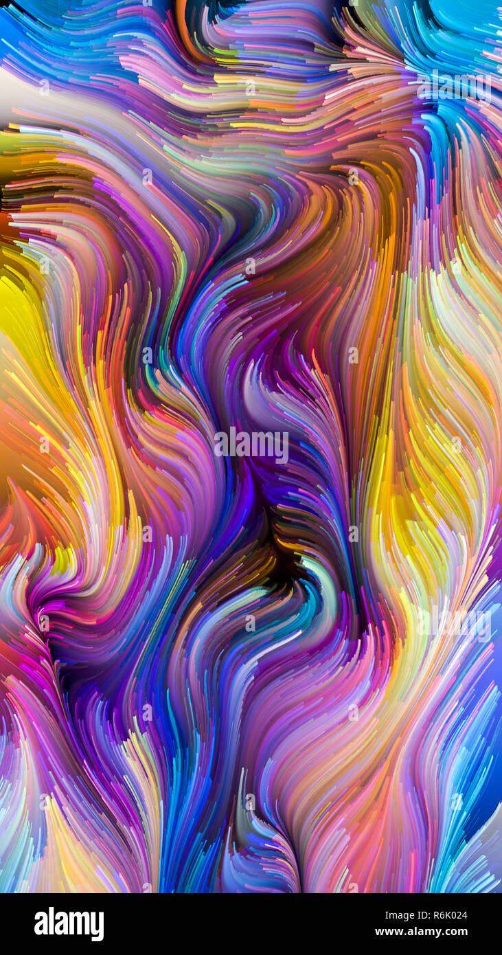 The Meditations on Liquid Color Stock Photo - Alamy