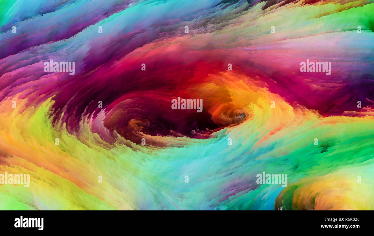 Digital Colorful Paint Stock Photo - Alamy