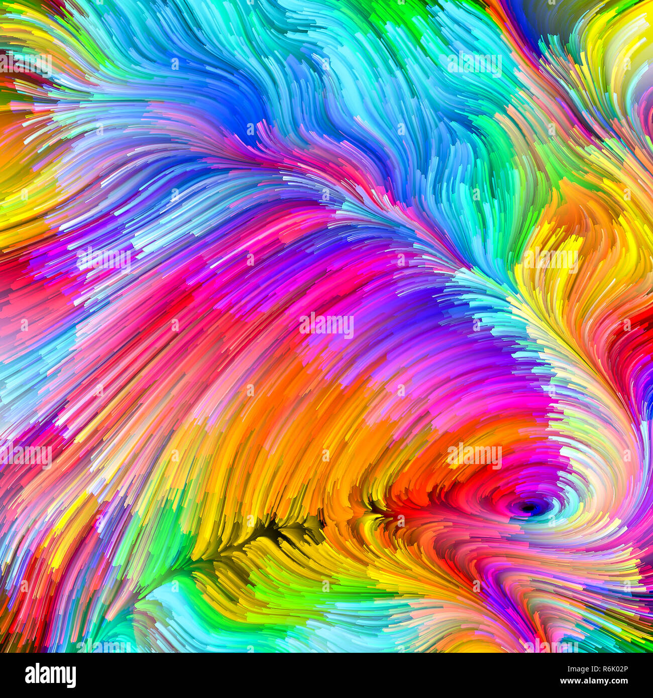 Energy of Liquid Color Stock Photo - Alamy