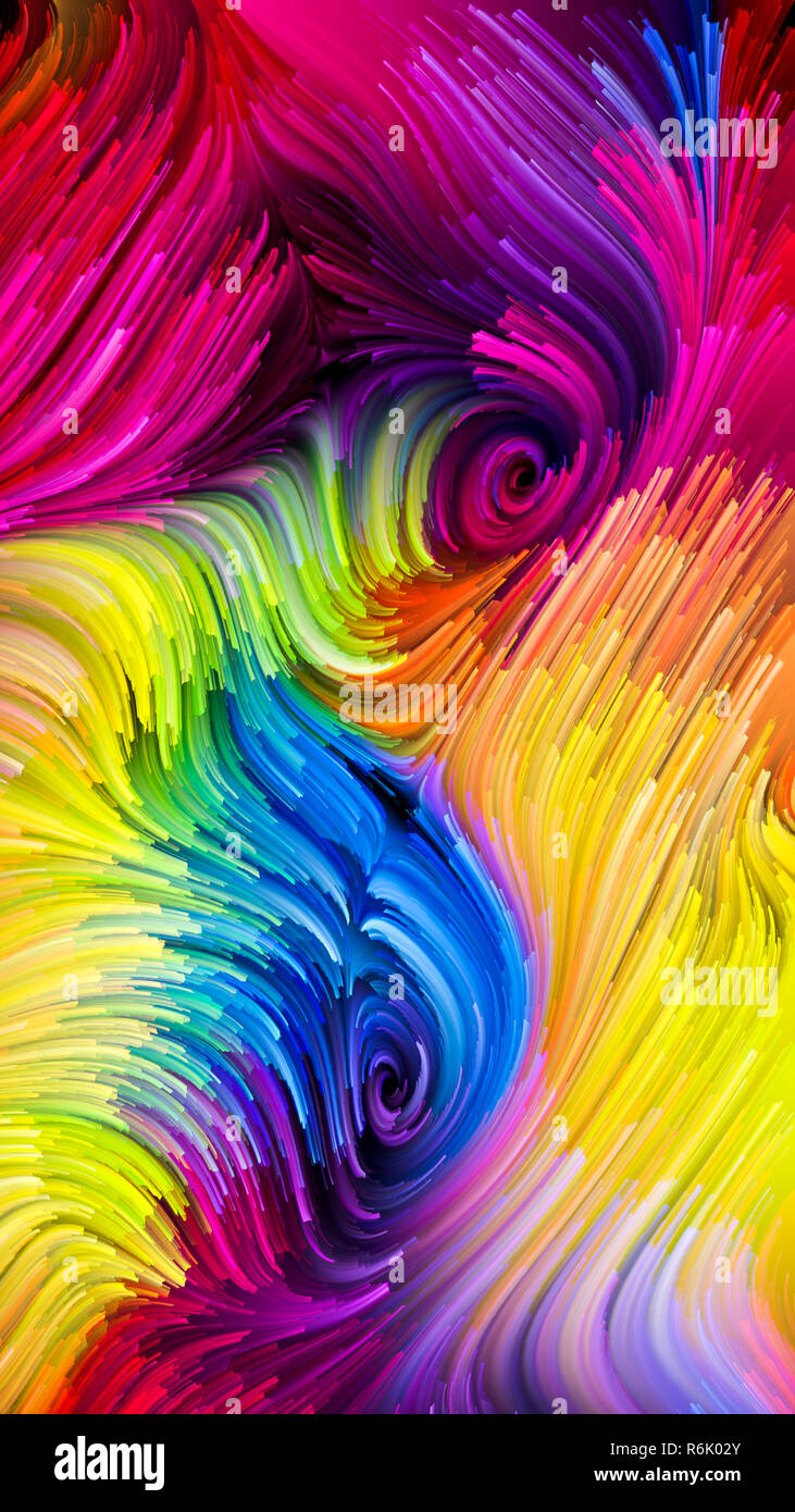 Speaking of Liquid Color Stock Photo - Alamy