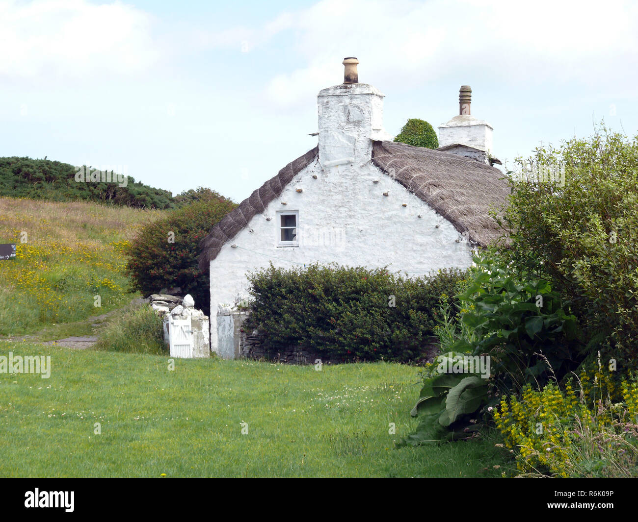 historic village cregneash on the isle of man Stock Photo - Alamy