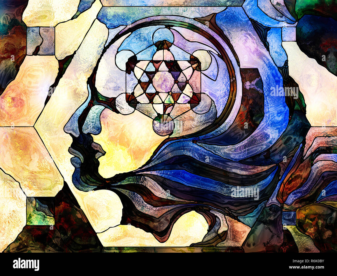 Evolving Color Division Stock Photo - Alamy