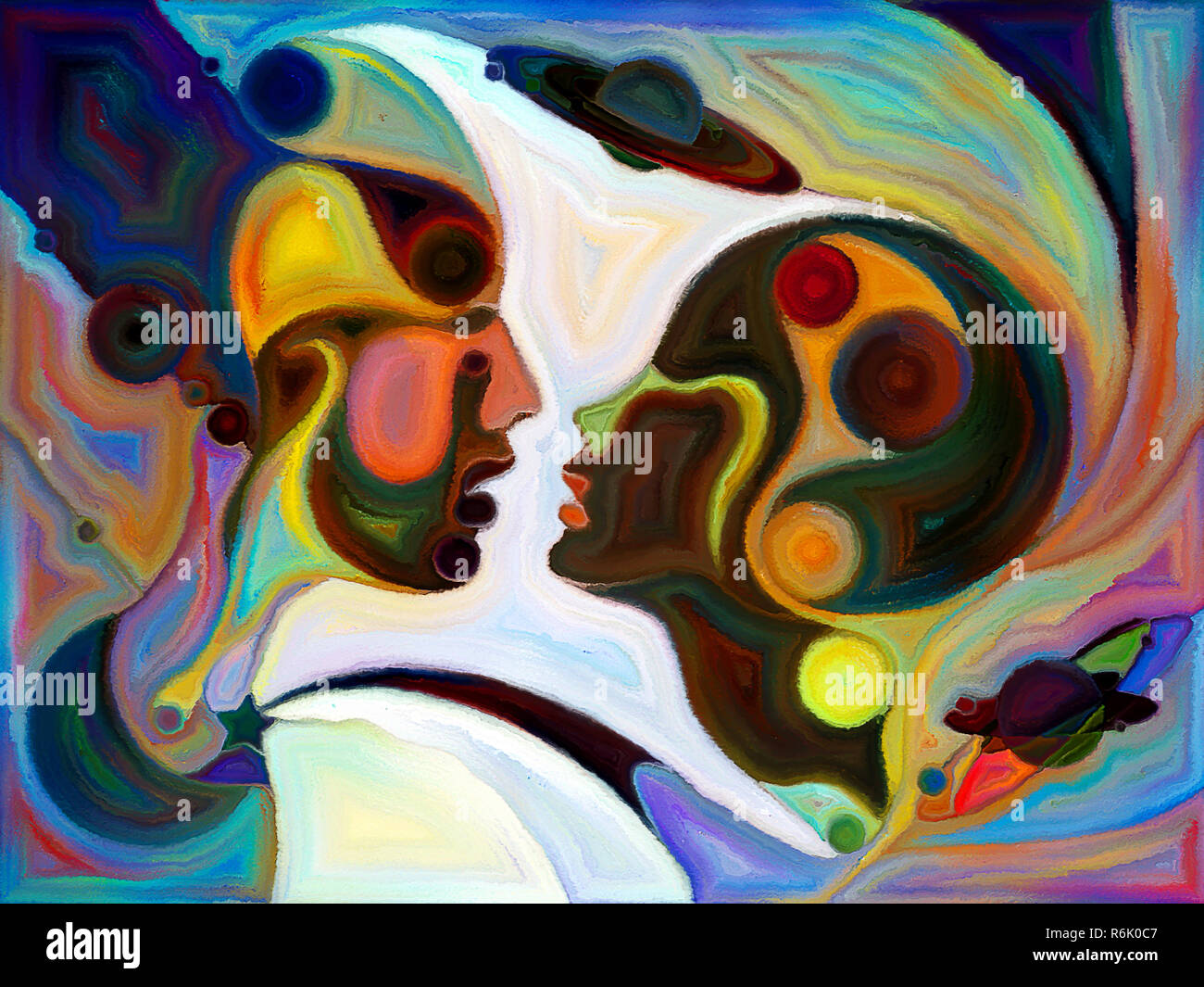 Complex Color Division Stock Photo - Alamy