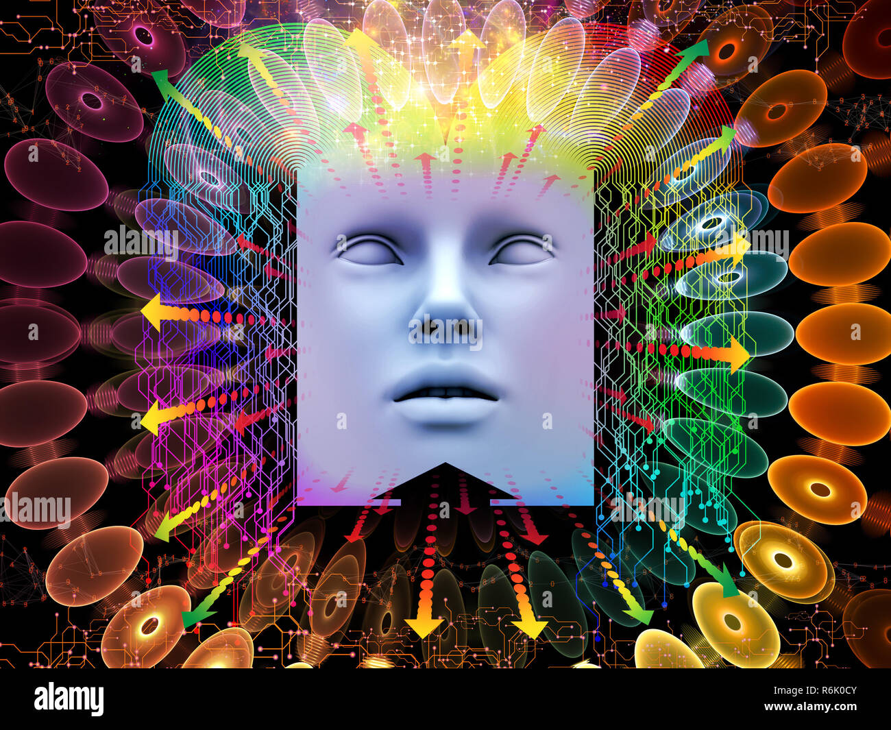 Advance of Super Human AI Stock Photo - Alamy