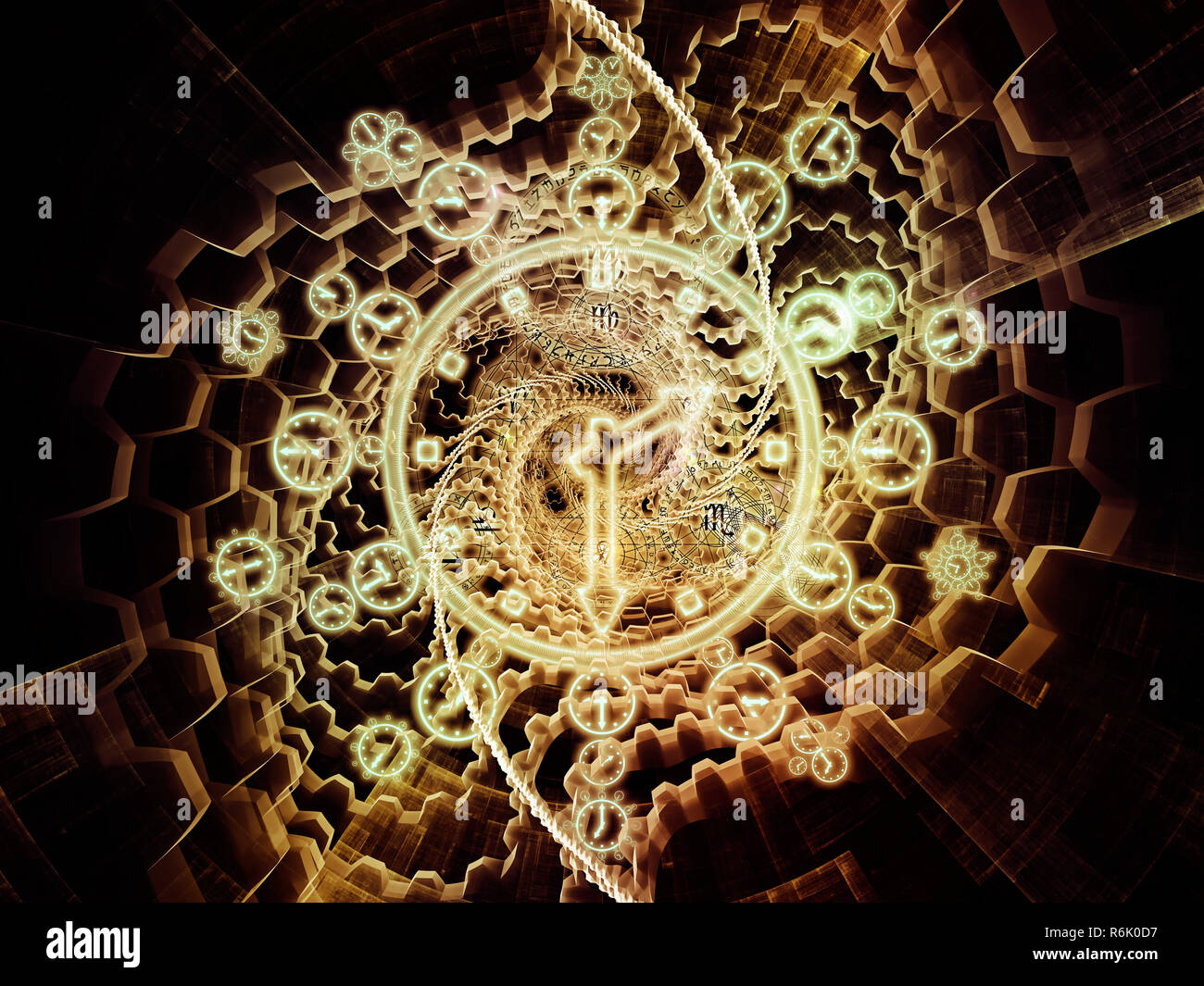 Numbers of Times Past Stock Photo - Alamy