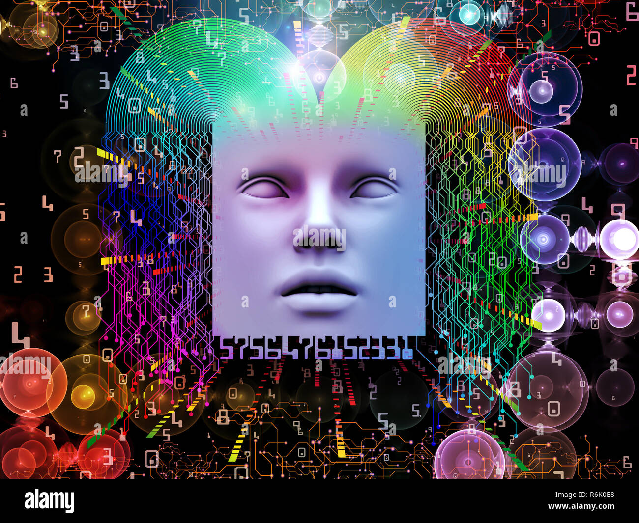 Source of Super Human AI Stock Photo - Alamy