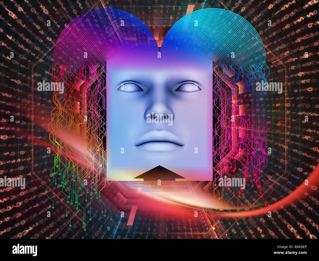 Processing Super Human AI Stock Photo - Alamy