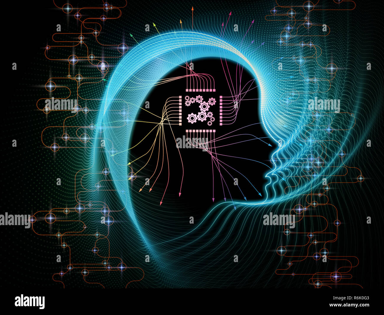 Toward Digital Machine Consciousness Stock Photo - Alamy