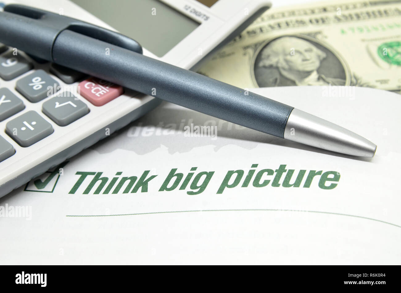 Think big picture Stock Photo - Alamy