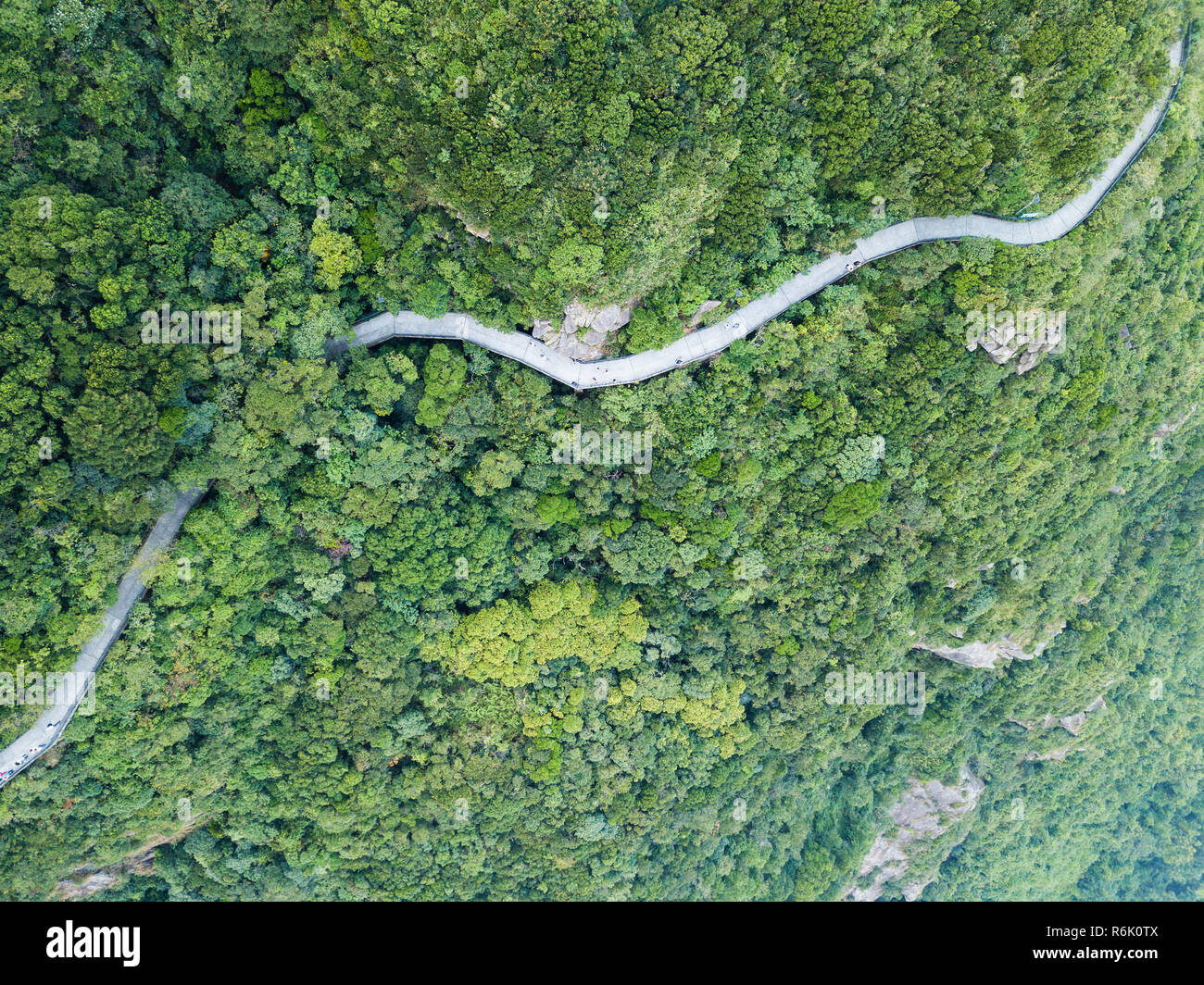 Top view of highway Stock Photo - Alamy
