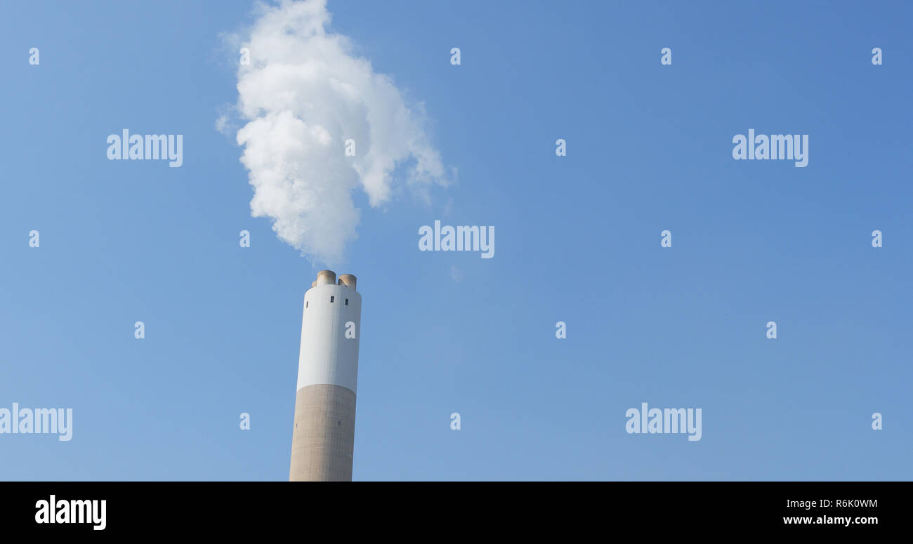 Smoke from chimney Stock Photo - Alamy