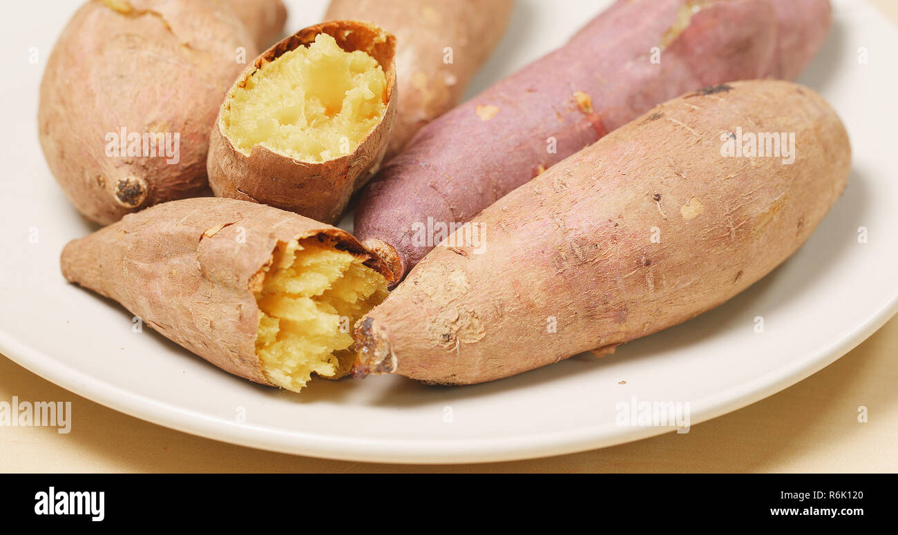 Close up Sweet potatoes Stock Photo - Alamy