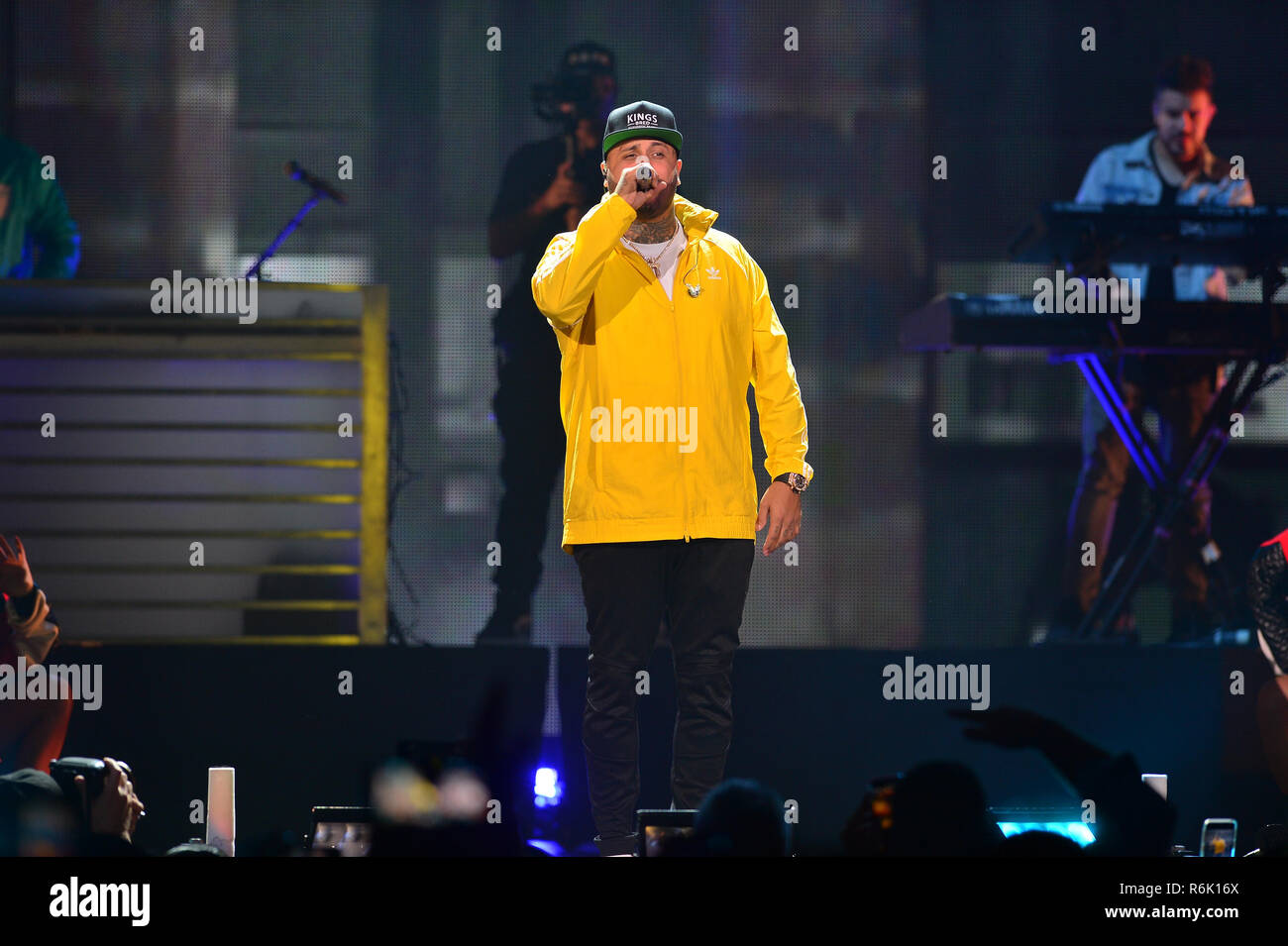 performs at the iHeartRadio Fiesta Latina at American Airline Arena on ...