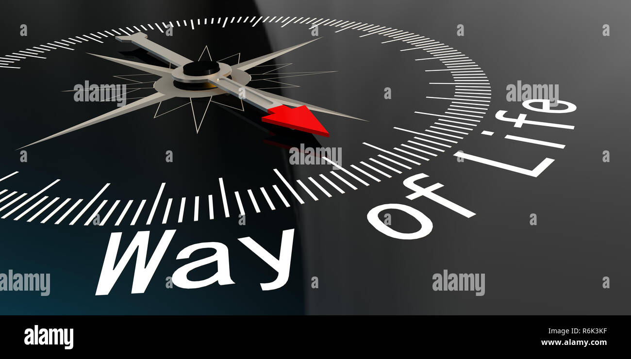 Compass text coaching right path hi-res stock photography and images ...