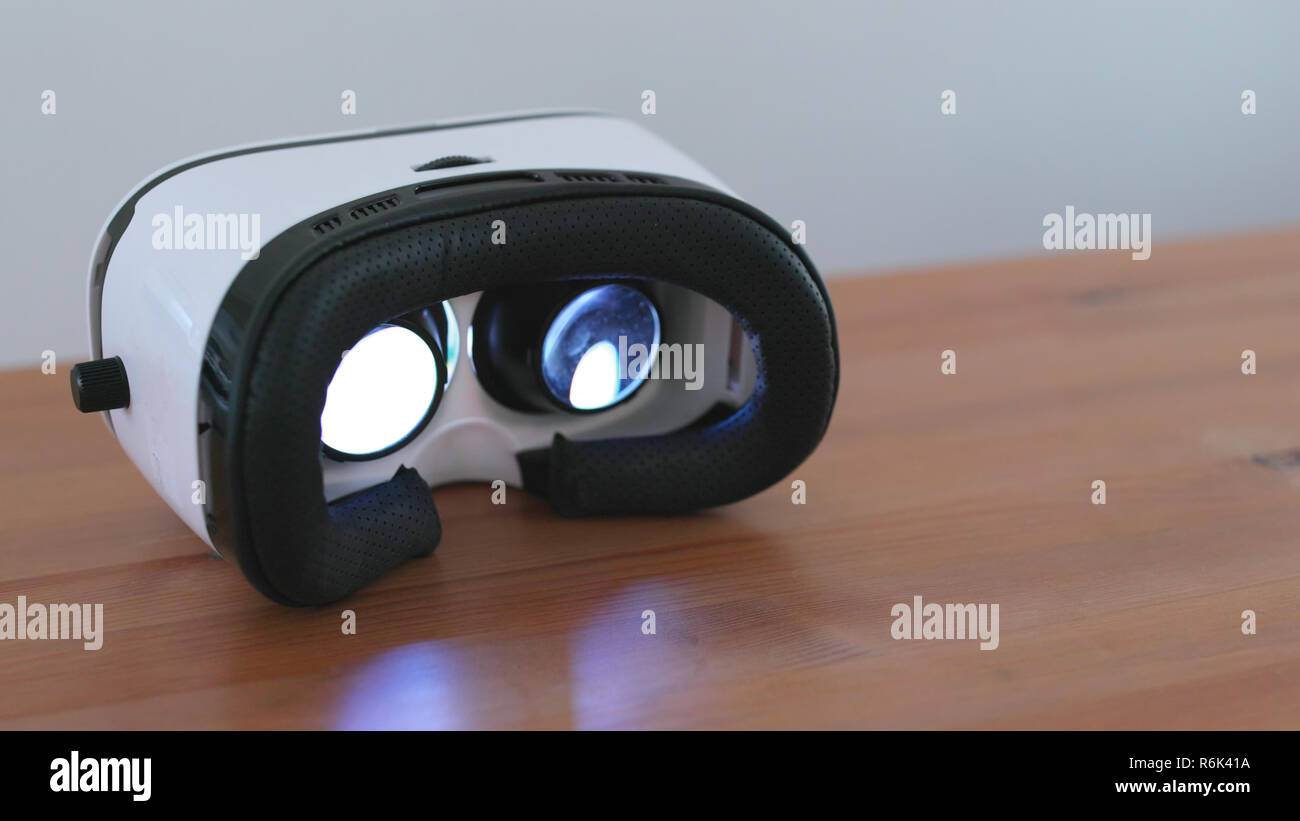 Vr device play inside night hi-res stock photography and images - Alamy