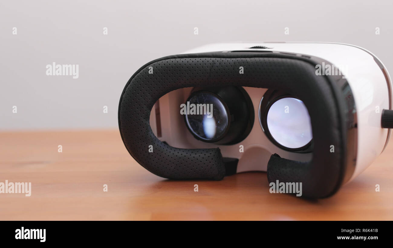 VR device playing movie inside Stock Photo - Alamy