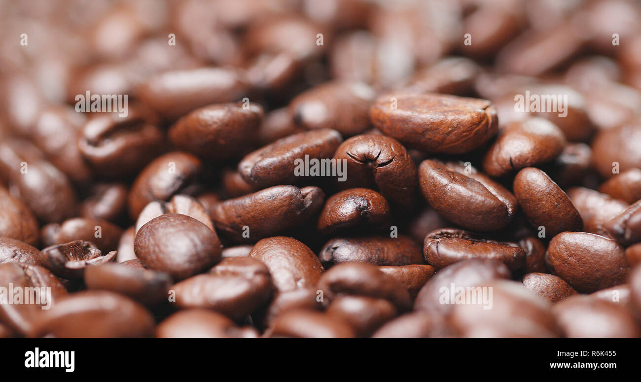 Coffee bean in stack Stock Photo - Alamy