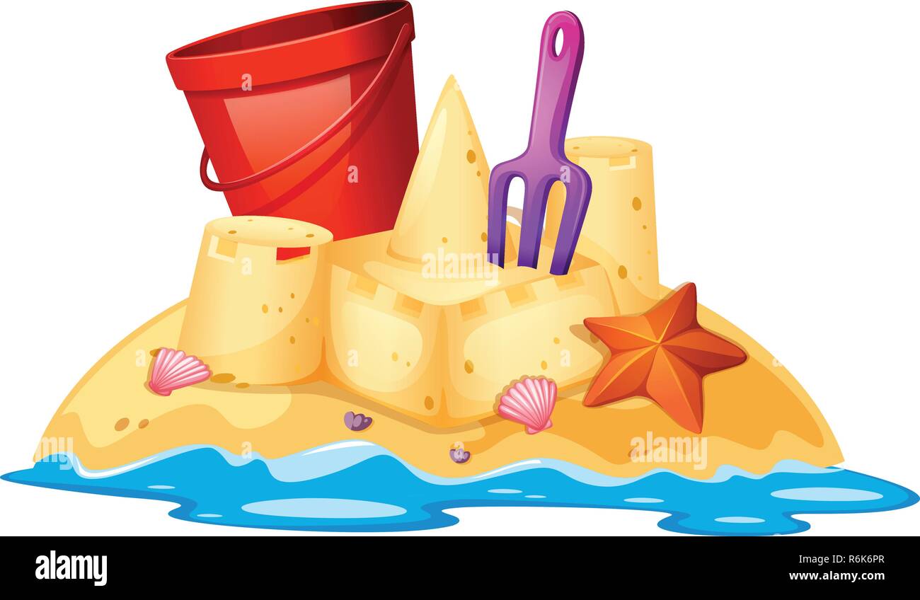 Sand castle bucket set hi-res stock photography and images - Alamy