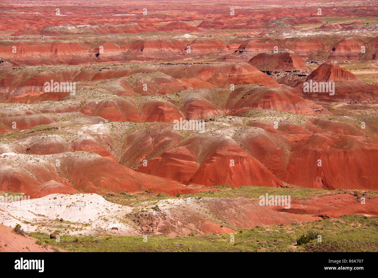 Landscape in Painted Desert in Arizona in the USA Stock Photo - Alamy
