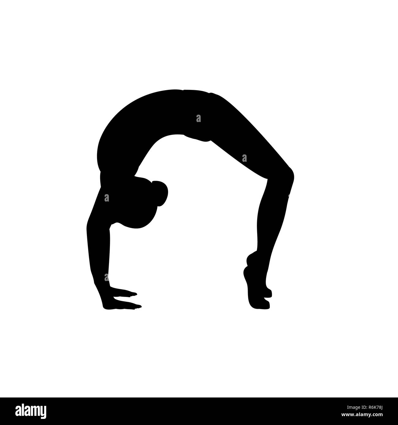 Gymnastic Poses Cut Out Stock Images And Pictures Alamy