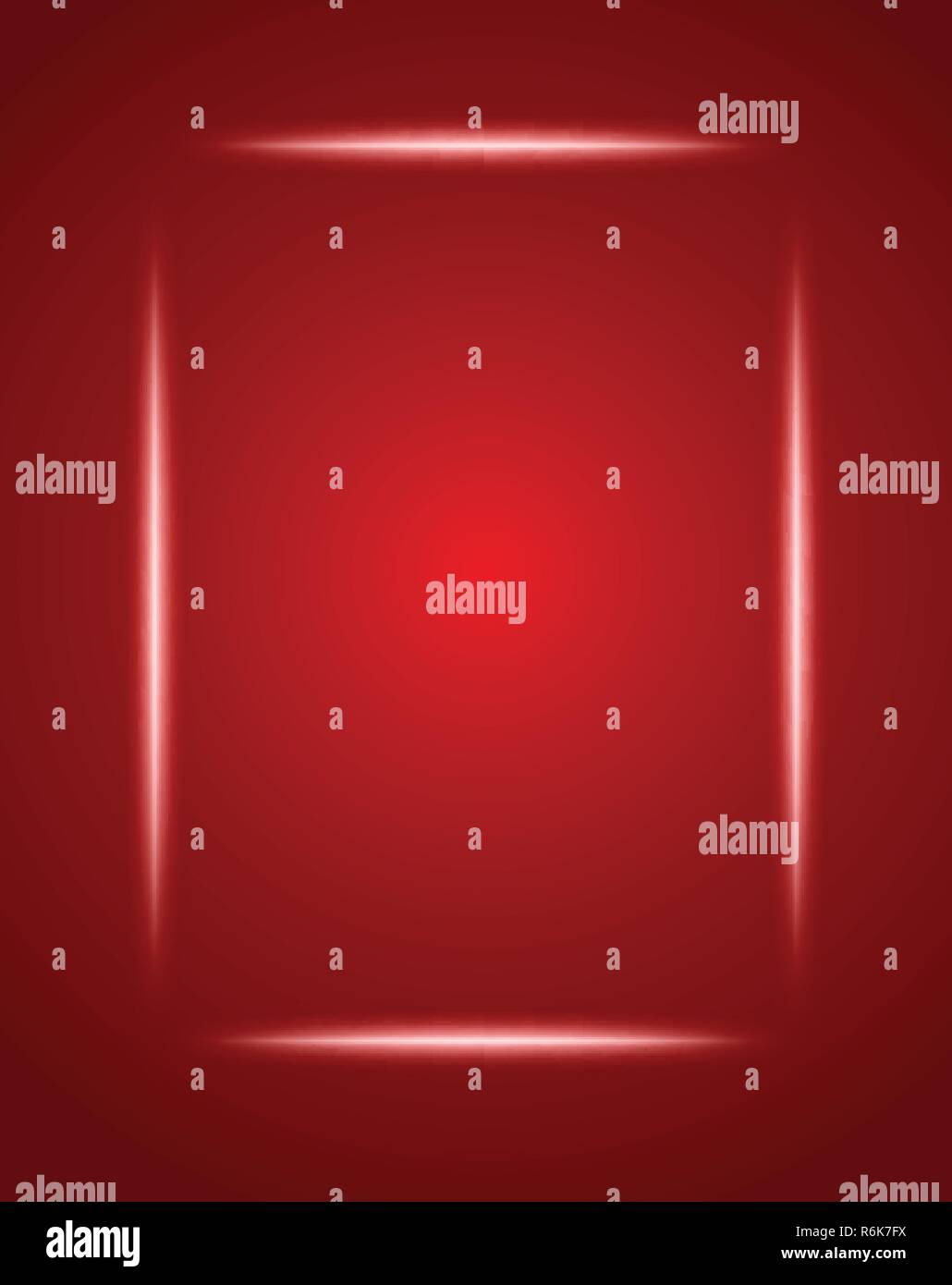 A red border background illustration Stock Vector Image & Art - Alamy
