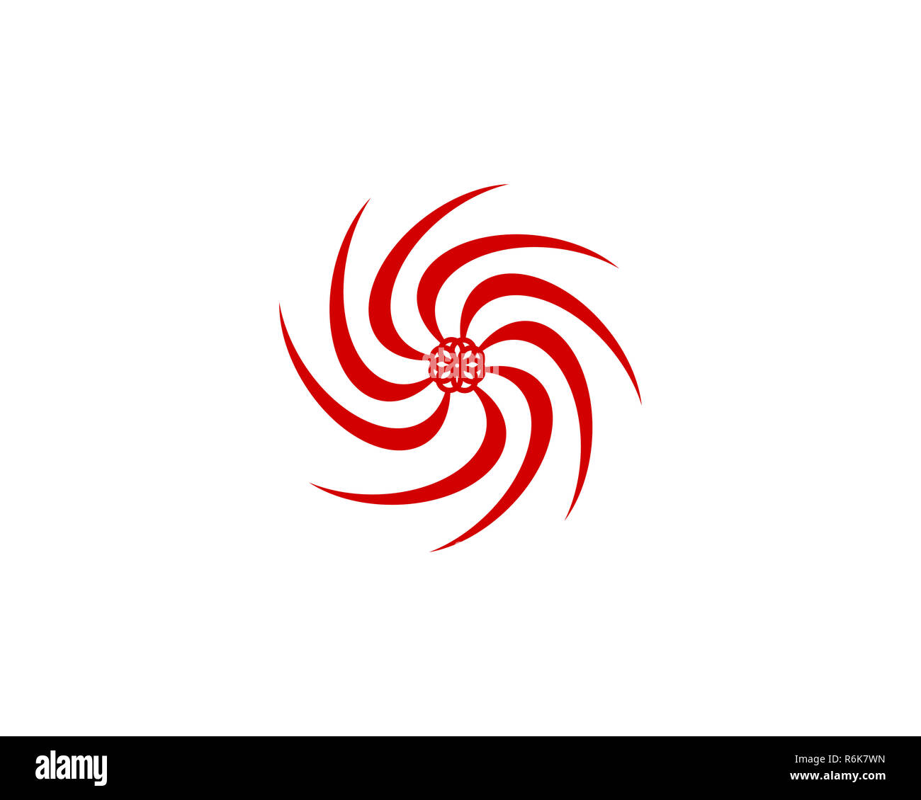 abstract swirl logo Stock Photo - Alamy