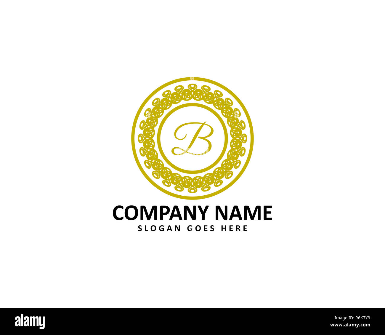 royal b letter logo Stock Photo - Alamy
