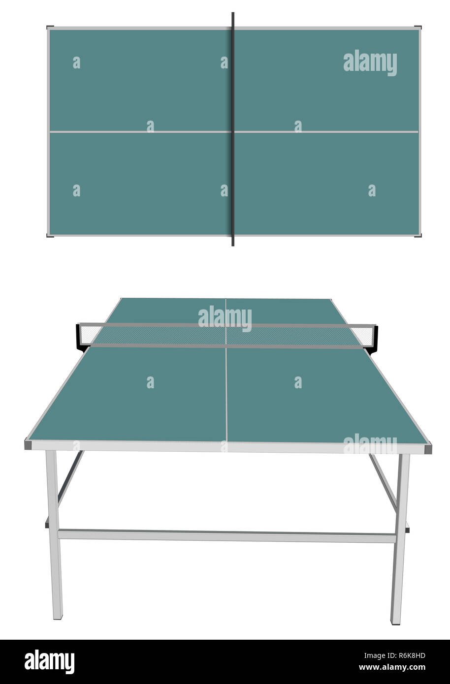 table tennis on white Stock Photo - Alamy