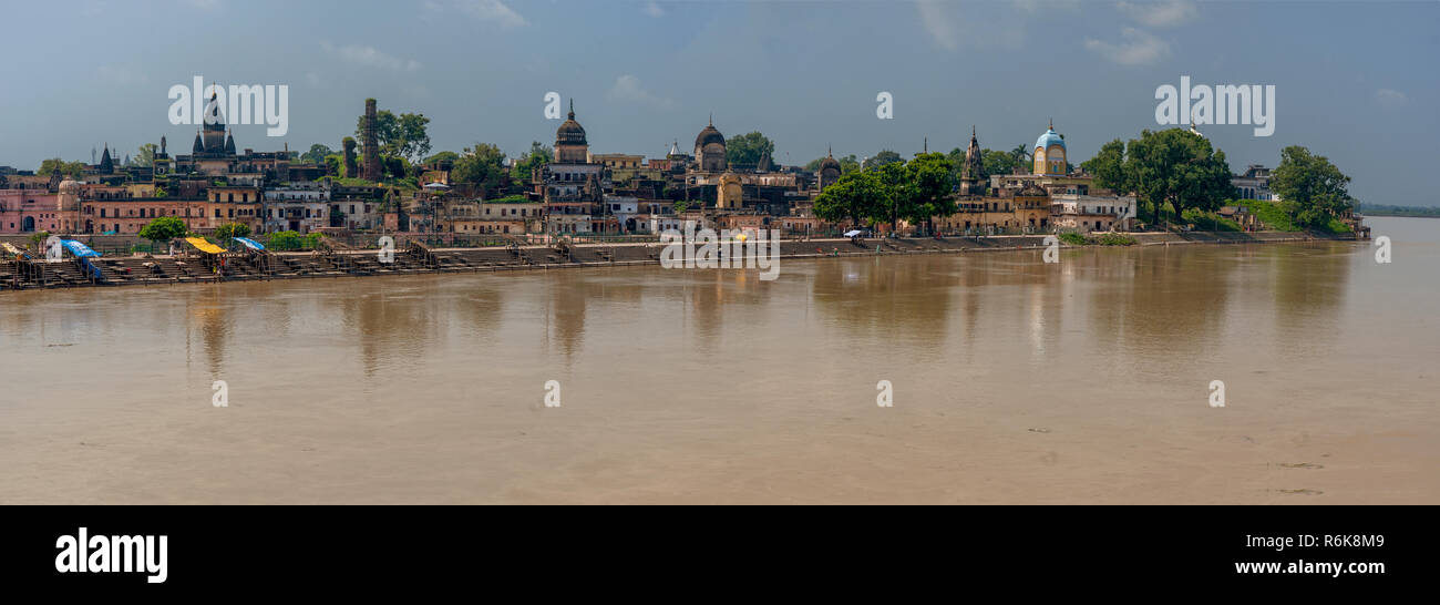 Saryu river ayodhya hi-res stock photography and images - Alamy