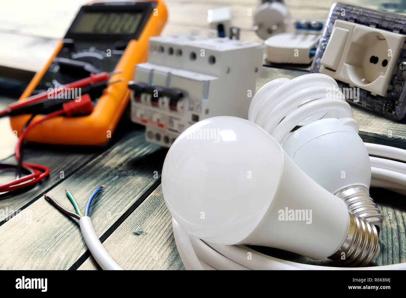 Magnetothermic switch hi-res stock photography and images - Alamy