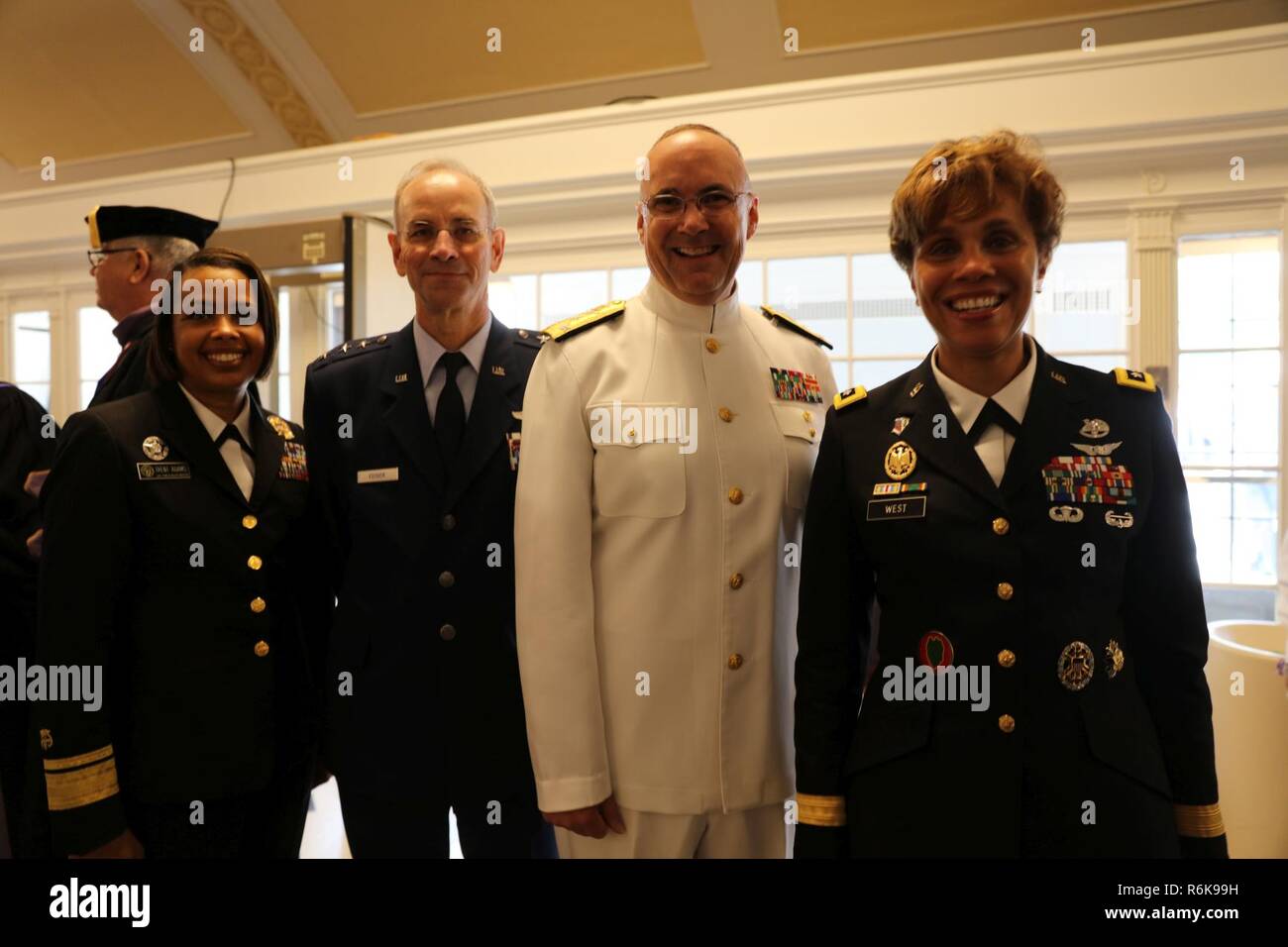 From left to right: U.S. Public Health Surgeon General Rear Admiral ...